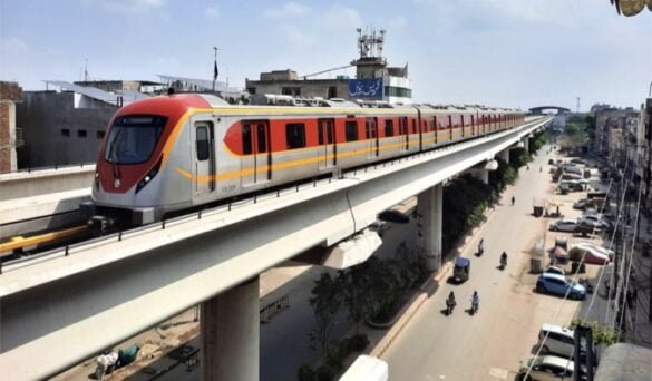 Lahore Orange Line Metro Train Project Details | Metro Route